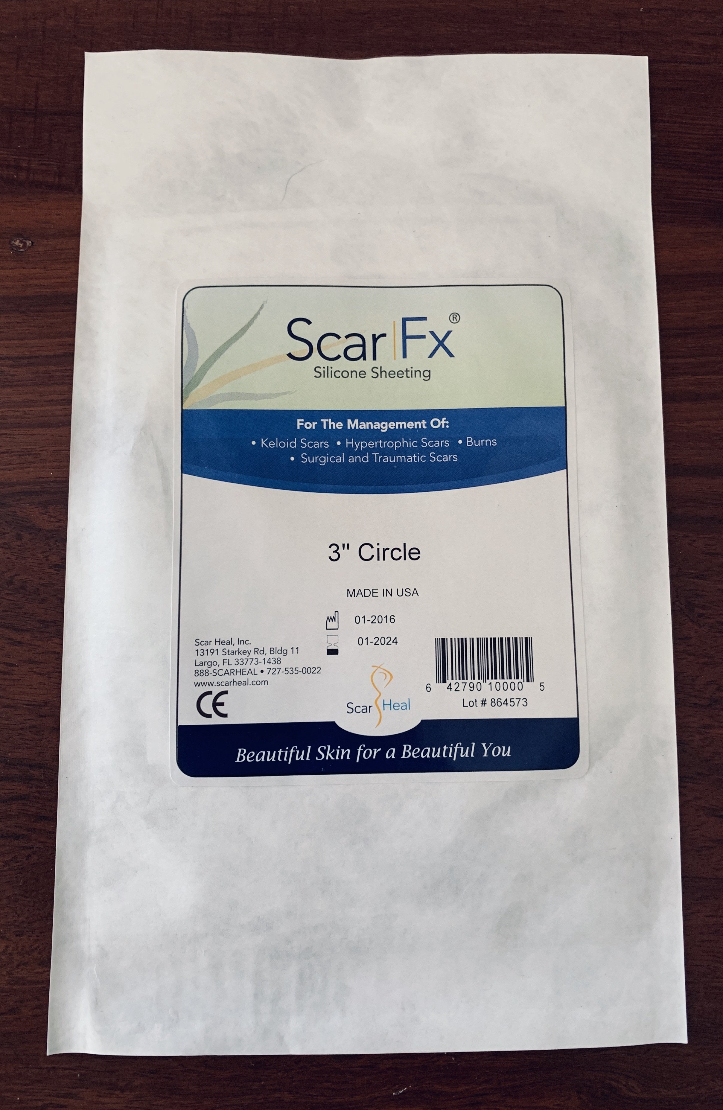 Scar Fx® Silicone Scar Sheeting Breast Circle (Pair) – HOPE